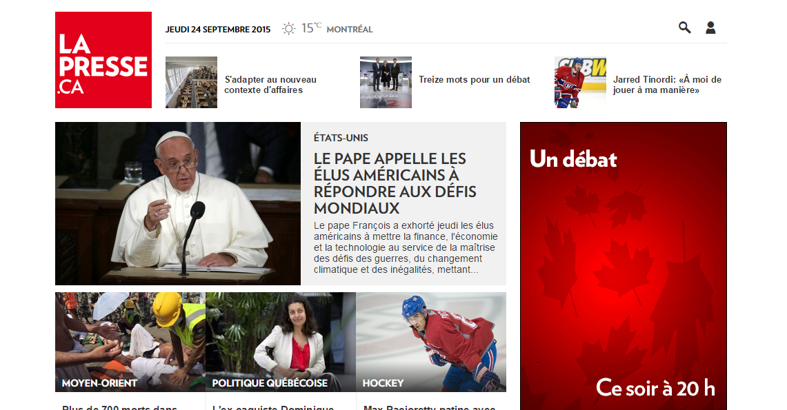 La Presse axes 158 positions » Media in Canada